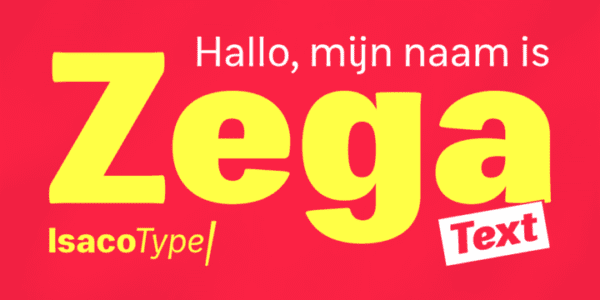 Font dňa – Zega Text — DeTePe [dtp]