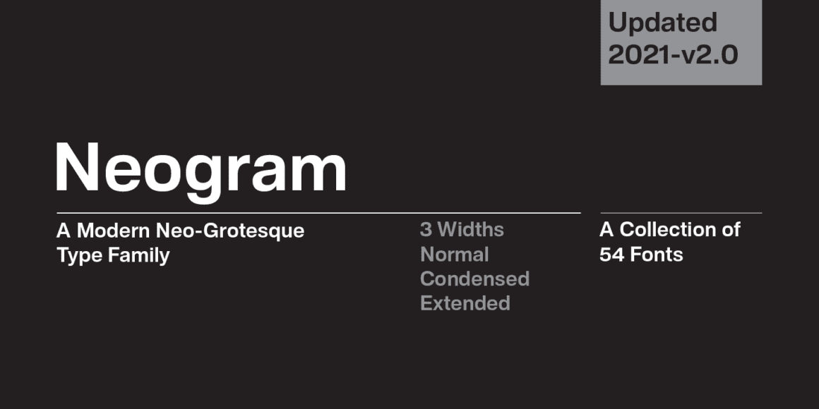 Font dňa – NeoGram — DeTePe [dtp]