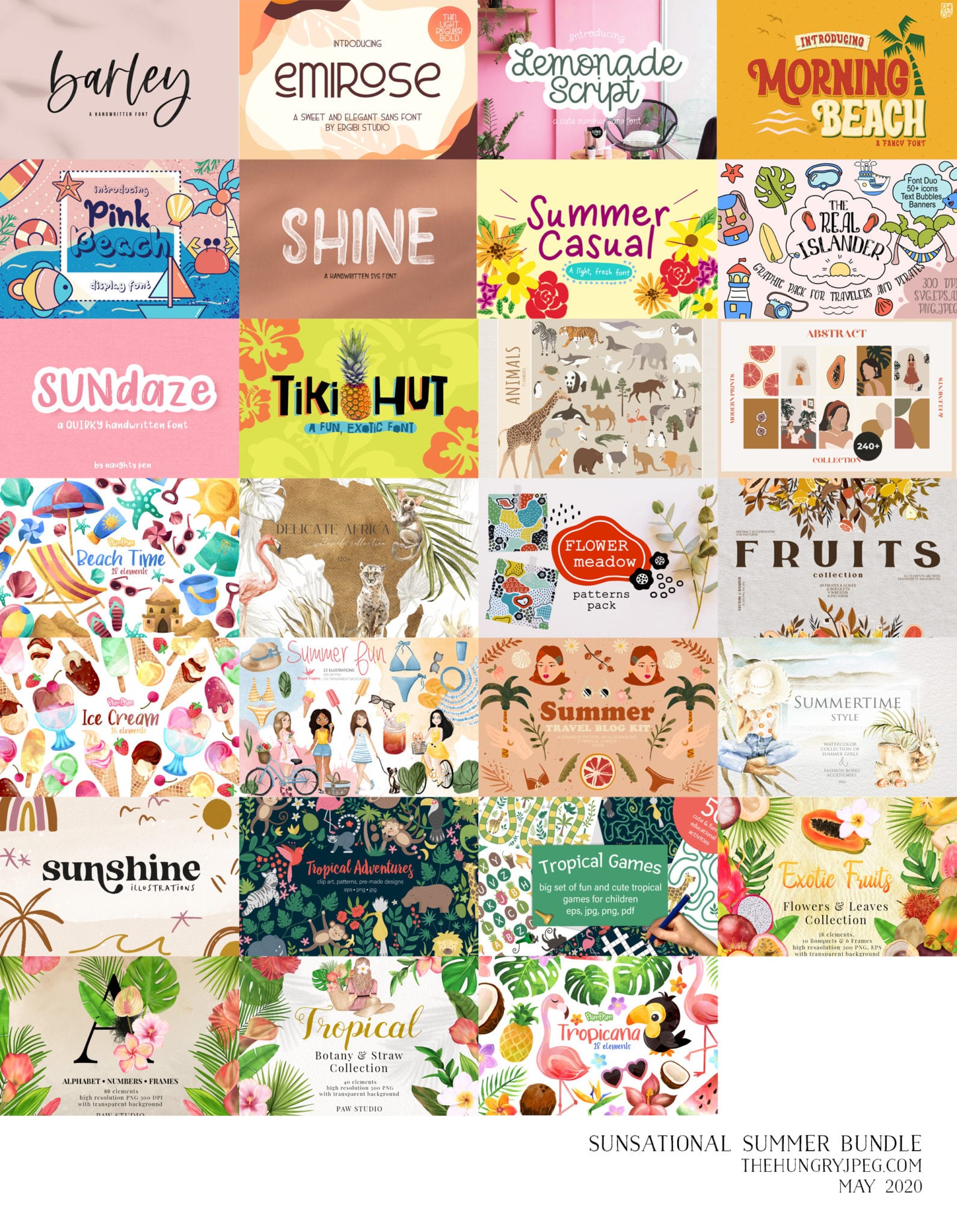 Stiahnite si Sunsational Summer Bundle za 19 dolárov — DeTePe [dtp]