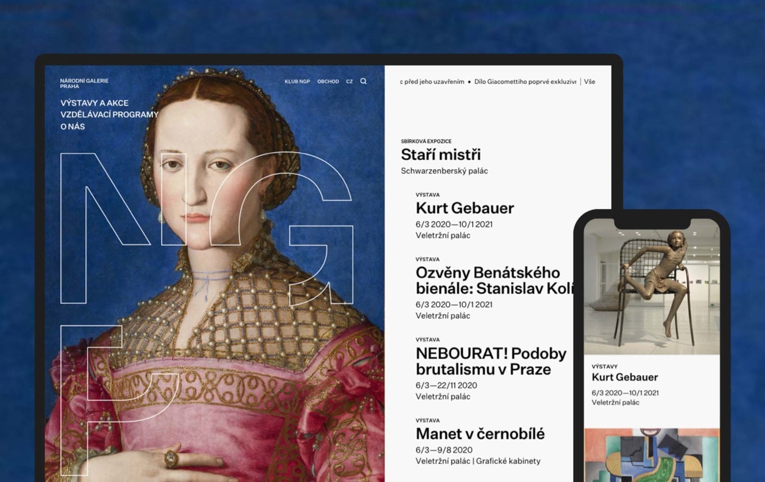Národní galerie v Prahe má nový web od Brainz Disruptive — DeTePe [dtp]