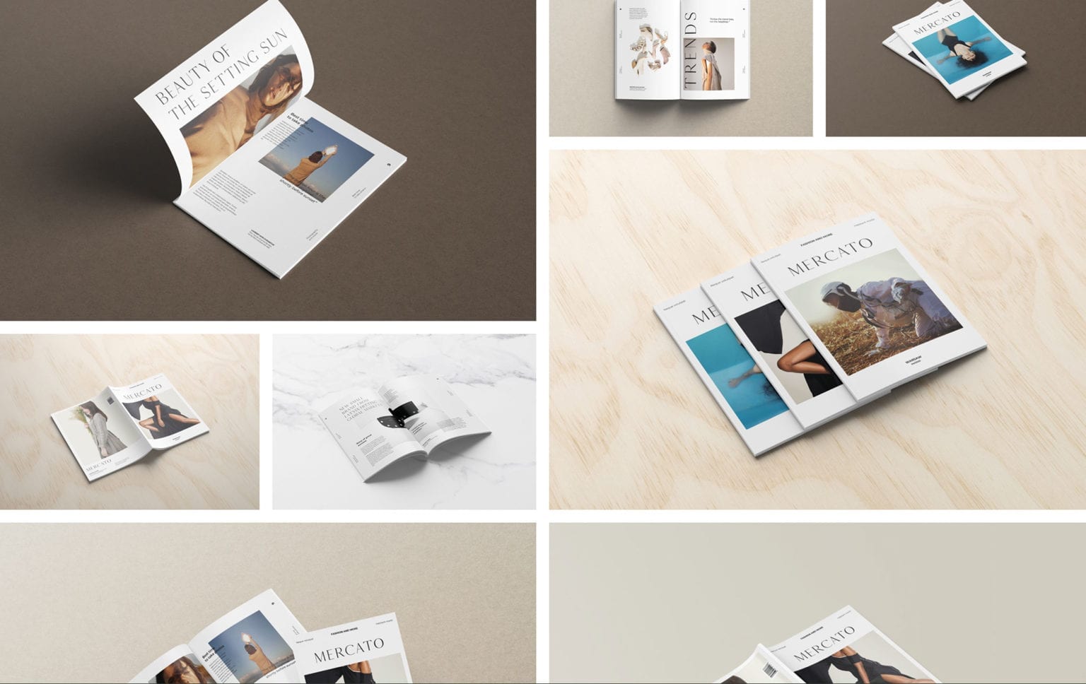 Stiahnite si mockupy magazínov v rôznom formáte — DeTePe [dtp]