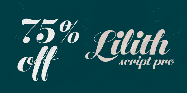 Font dňa – Lilith Script Pro — DeTePe [dtp]