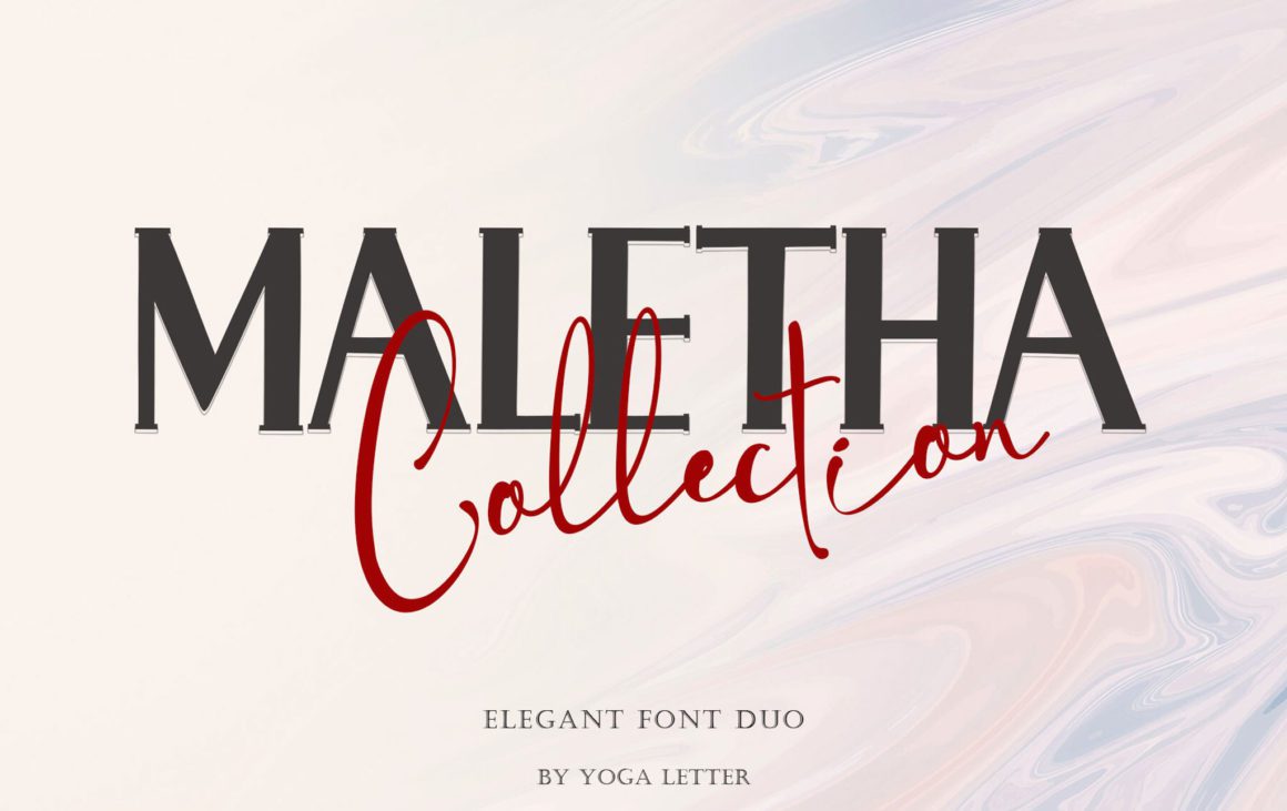 Stiahnite si dvojicu písiem Maletha za 1$ – DeTePe [dtp]