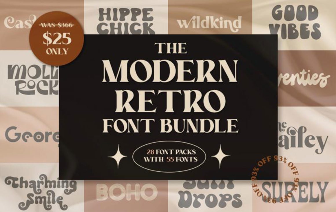 Stiahnite si balík fontov s retro nádychom – DeTePe [dtp]