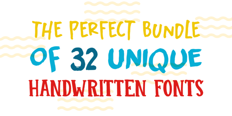 Font dňa – Hanoded’s Handmade Fonts Bundle – DeTePe [dtp]