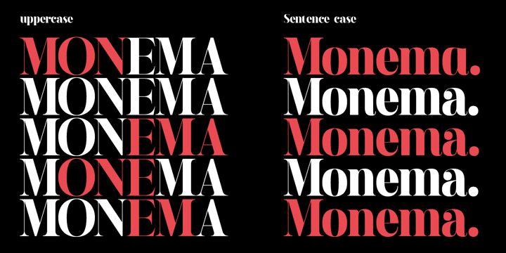 Font dňa – Monema — DeTePe [dtp]