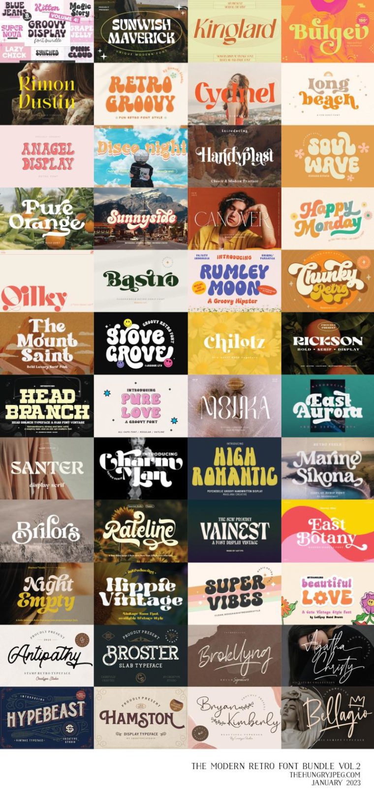 Stiahnite si balík písiem Modern Retro Font Bundle – DeTePe [dtp]